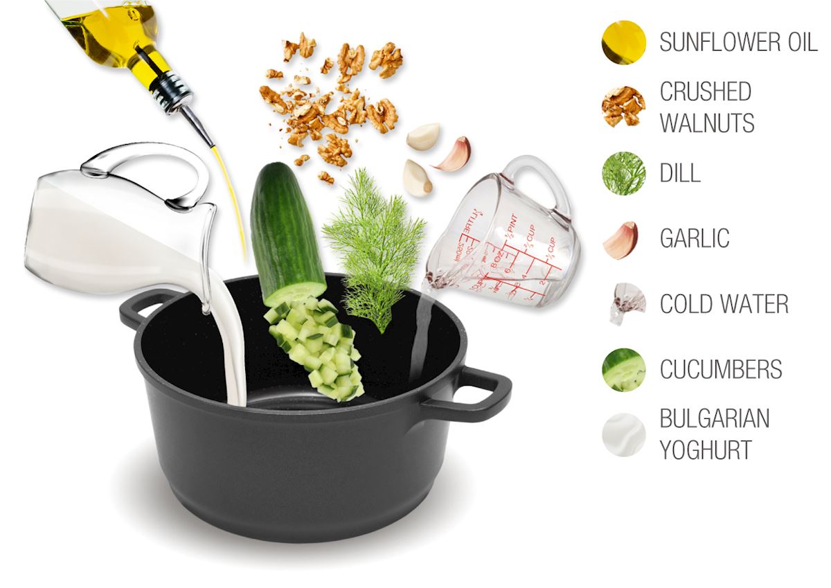 Tarator | Traditional Cold Soup From Bulgaria, Southeastern Europe