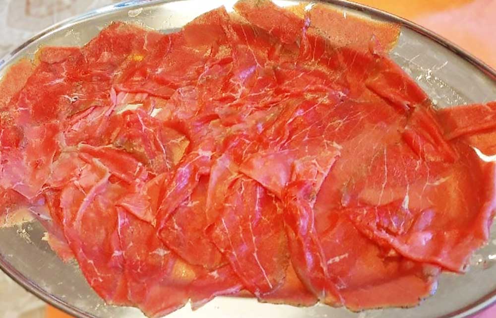 Carne Salada | Traditional Appetizer From Trento, Italy