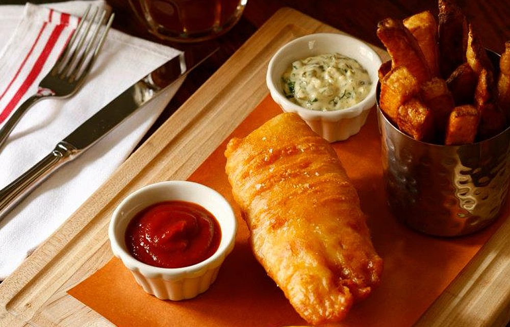 Fish And Chips In The Dandelion | TasteAtlas | Recommended authentic ...