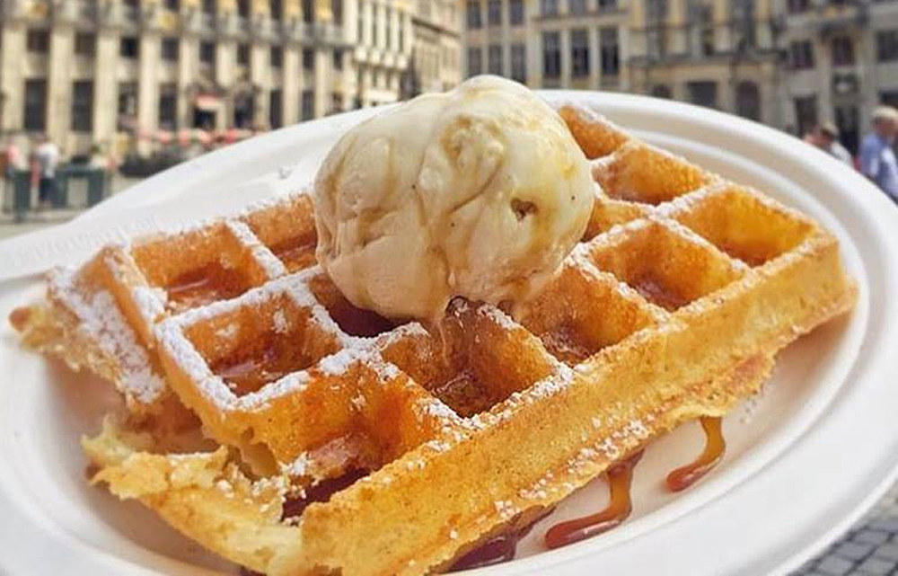 Brussels Waffles | Traditional Dessert From Brussels, Belgium