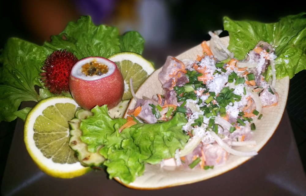 Poisson Cru | Traditional Saltwater Fish Dish From Tahiti, French Polynesia