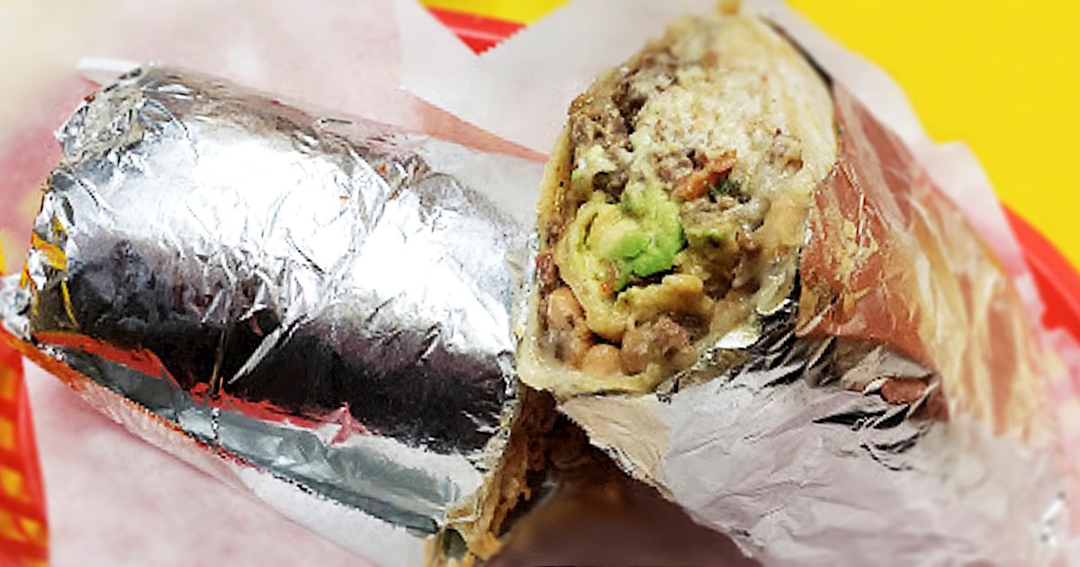 Mission Burrito In Taquerias El Farolito | TasteAtlas | Recommended ...