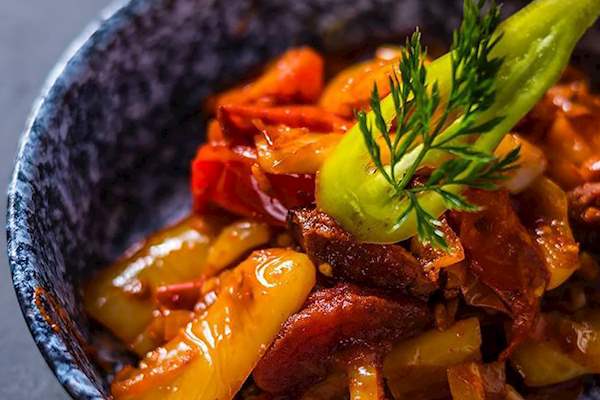 Lecsó | Traditional Vegetable Dish From Hungary