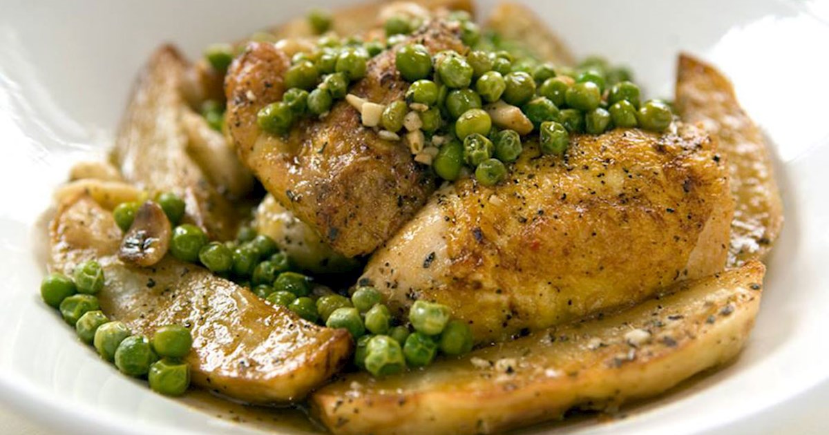 Chicken Vesuvio In The Rosebud | TasteAtlas | Recommended authentic ...