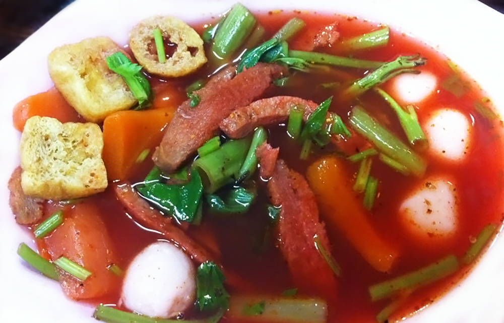 Yen ta fo | Traditional Soup From Thailand, Southeast Asia