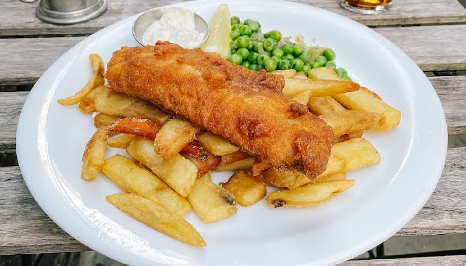 Fish And Chips In The Mayflower Pub | TasteAtlas | Recommended ...