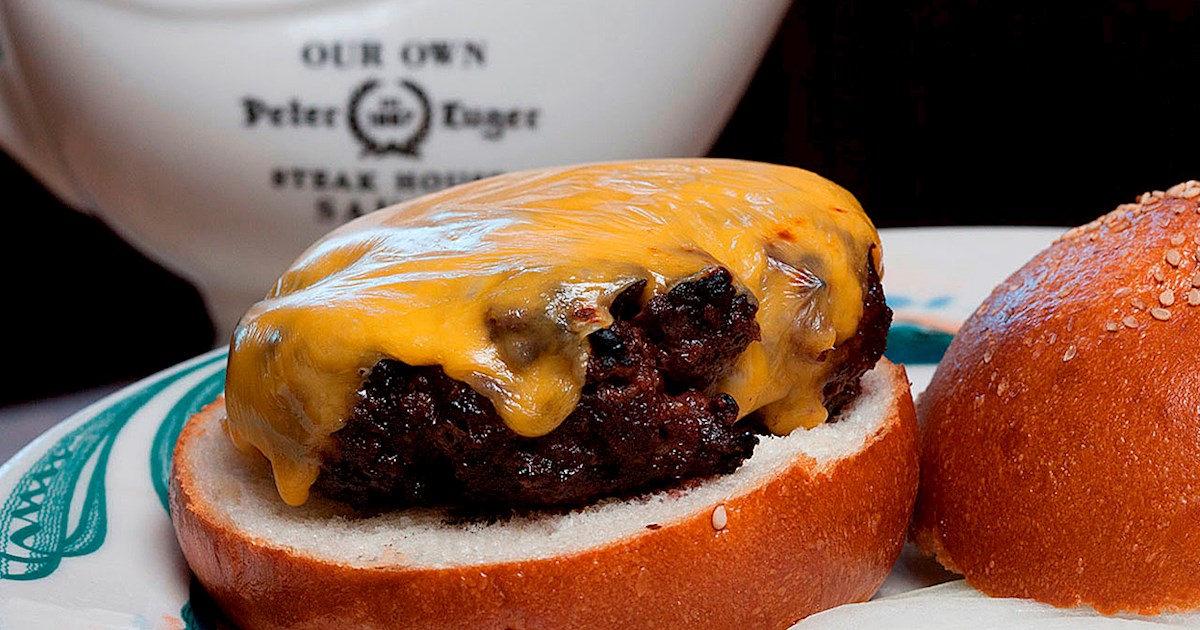 Cheeseburger In Peter Luger Steak House | TasteAtlas | Recommended ...