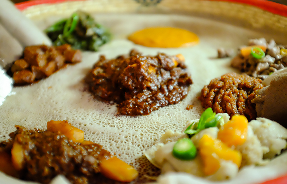 Injera Fit-fit | Traditional Breakfast From Ethiopia