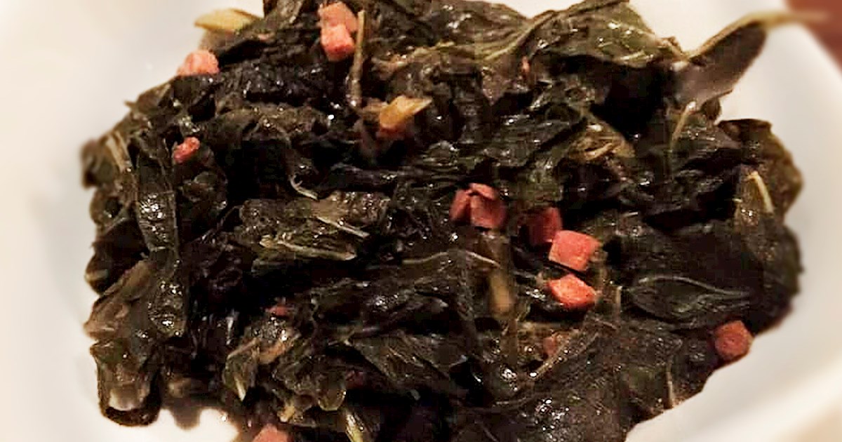 Collard Greens In The Olde Pink House | TasteAtlas | Recommended ...