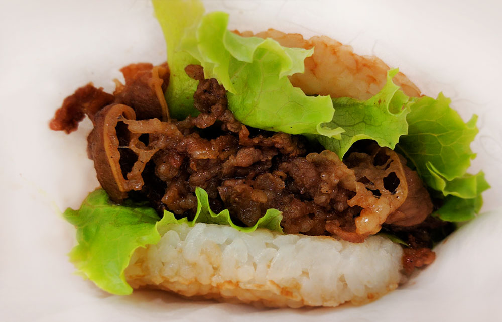 Rice Burger | Traditional Burger From Japan