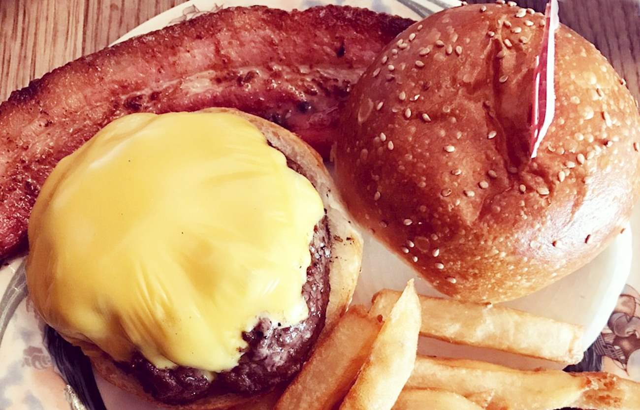 Cheeseburger In Peter Luger Steak House | TasteAtlas | Recommended ...