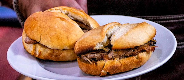 Pring Traditional Meat Dish From Andalusia Spain Pring Traditional Meat Dish From Andalusia Spain
