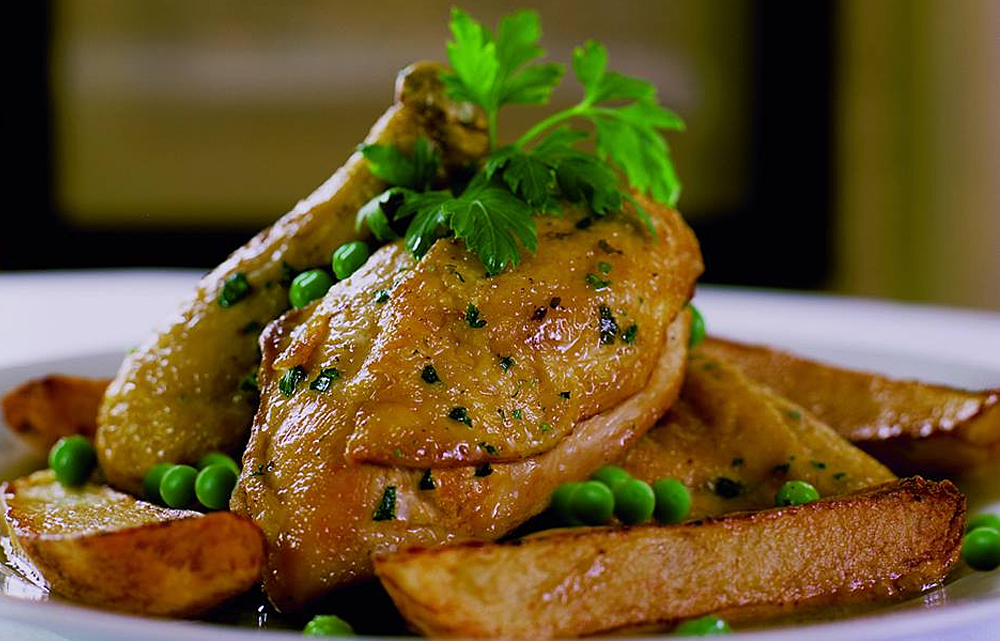 Chicken Vesuvio In Harry Caray's Italian Steakhouse | TasteAtlas ...