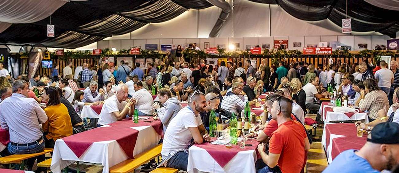 Internacionalni sajam pršuta Tinjan | Meat festival in Tinjan | Where ...