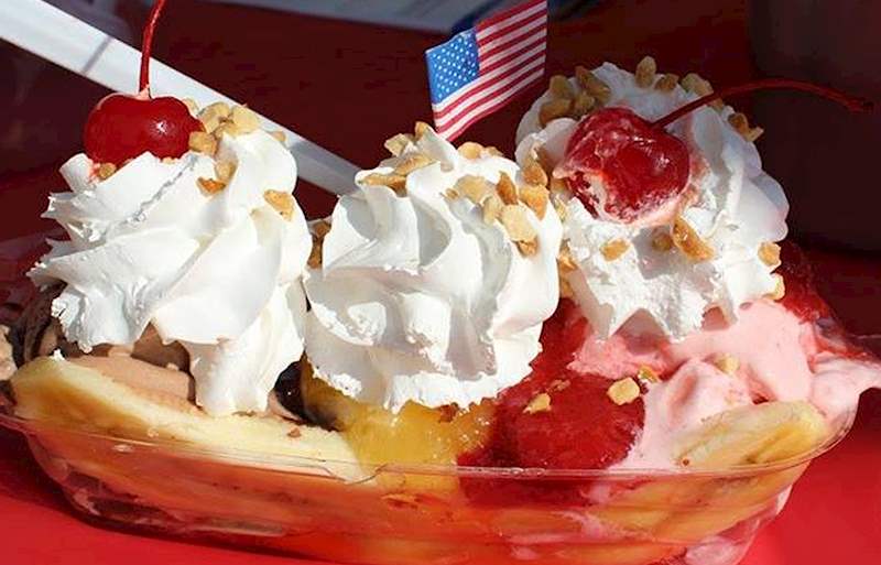 Banana Split | Traditional Ice Cream From Latrobe, United States of America