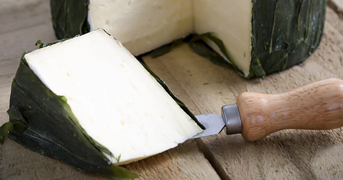 Cornish Wild Garlic Yarg | Local Cheese From Cornwall, England