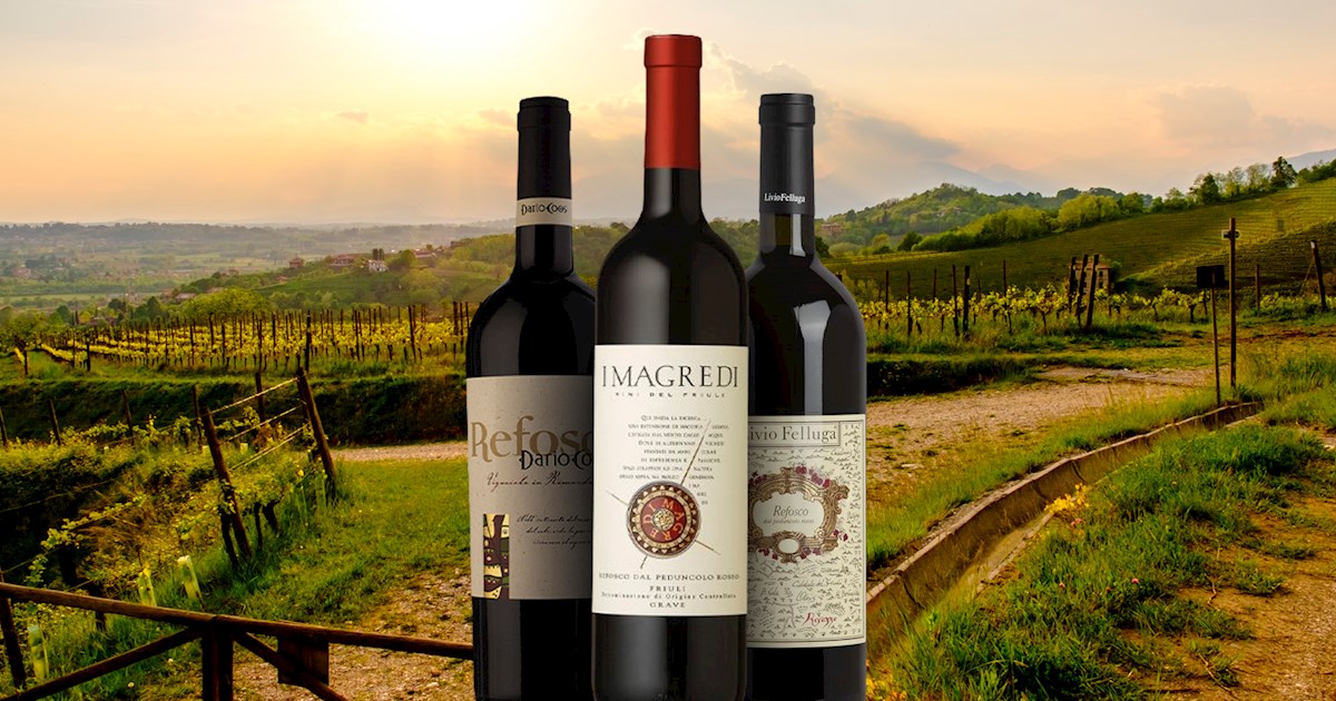 Refosco Dal Peduncolo Rosso | Local Wine Variety From Friuli-Venezia ...