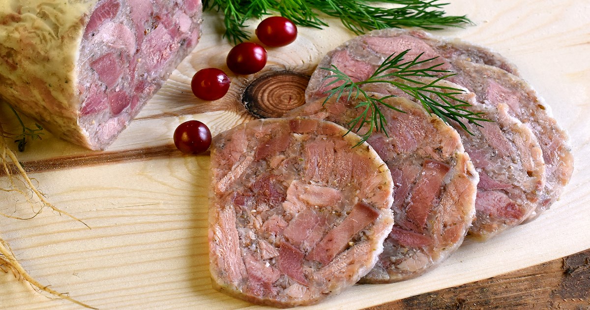 Sülzwurst | Local Meat Jelly From Germany, Central Europe