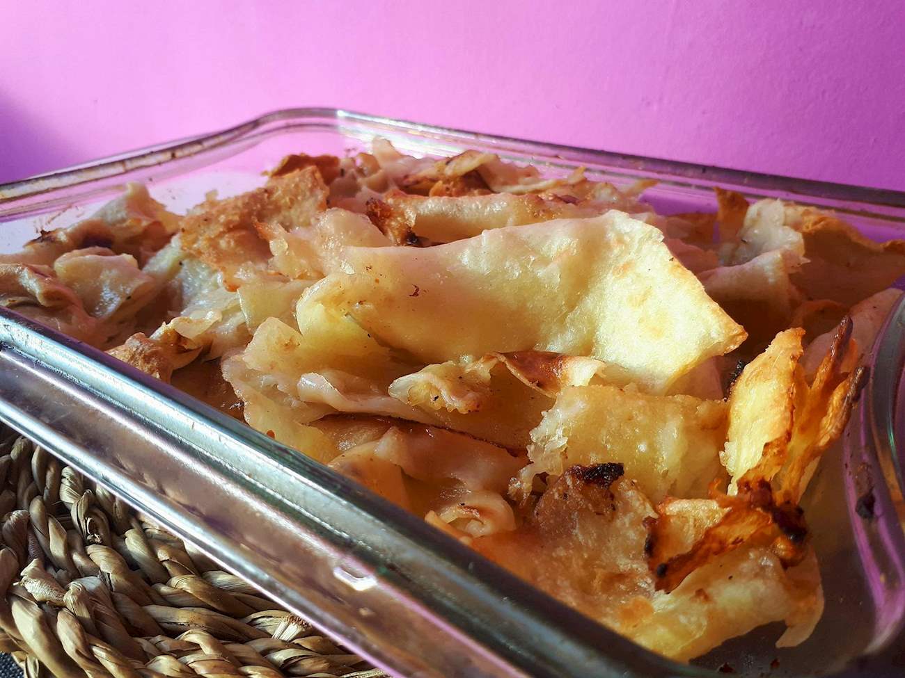 Zagorski Mlinci Local Pasta Variety From Krapina Zagorje County Croatia