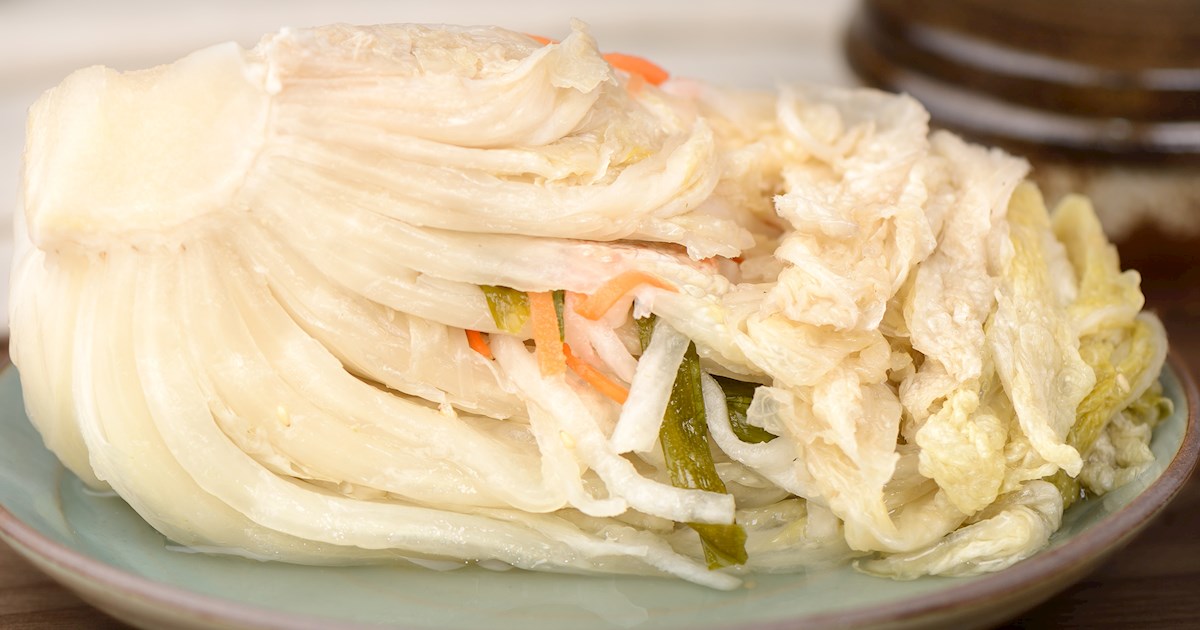 Baek Kimchi | Local Preserved Cabbage From South Korea, East Asia