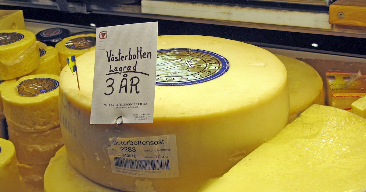 Swedish Cheeses: 19 Cheese Types in Sweden | TasteAtlas