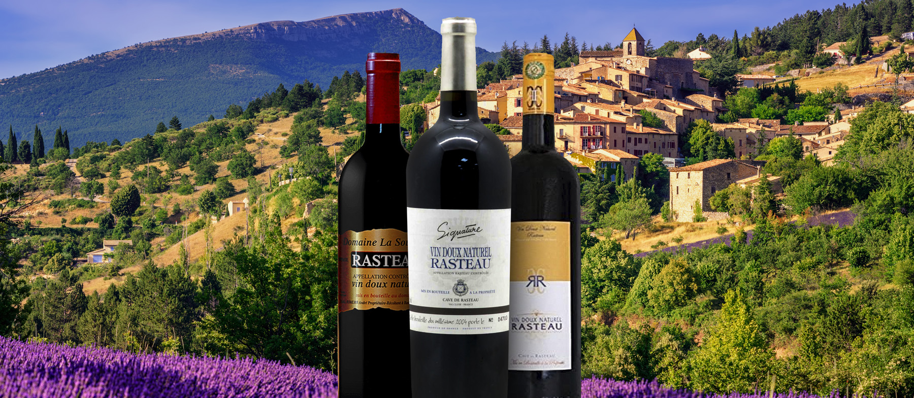 Rasteau Vin Doux Naturel | Local Wine Appellation From Vaucluse, France