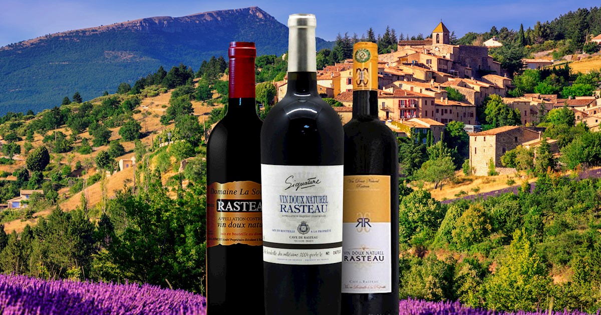 Rasteau Vin Doux Naturel | Local Wine Appellation From Vaucluse, France