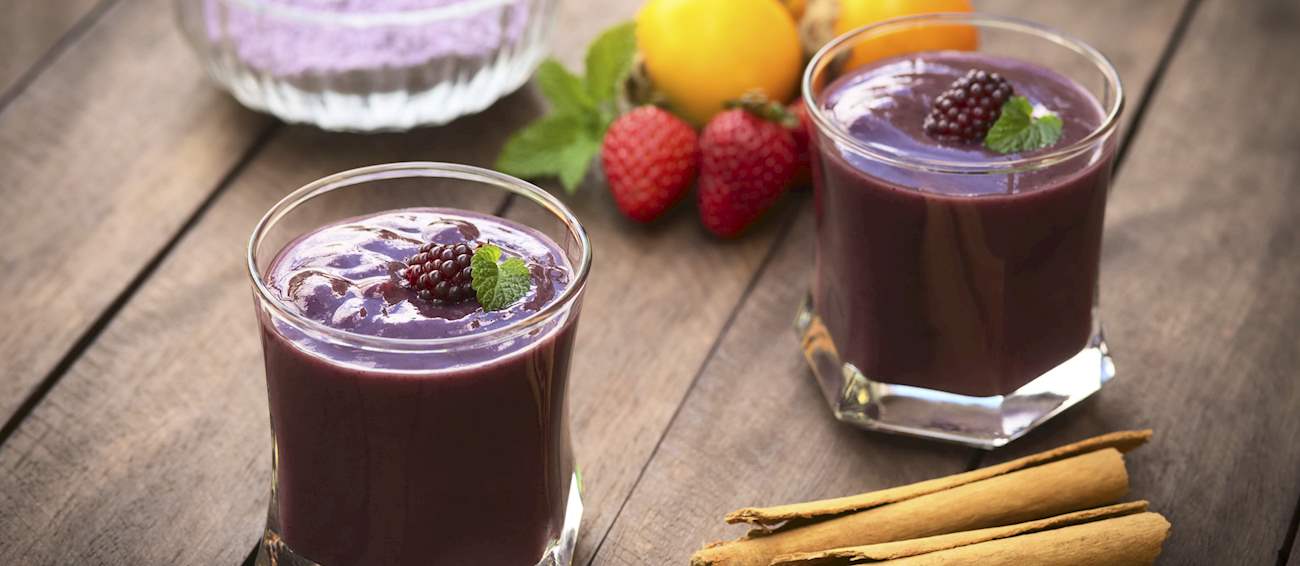 Colada Morada | Local Non-alcoholic Beverage From Ecuador