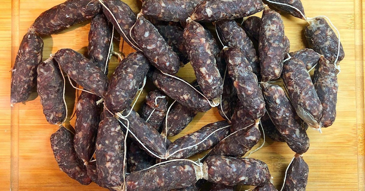 Mazzafegati | Local Salami From Umbria, Italy