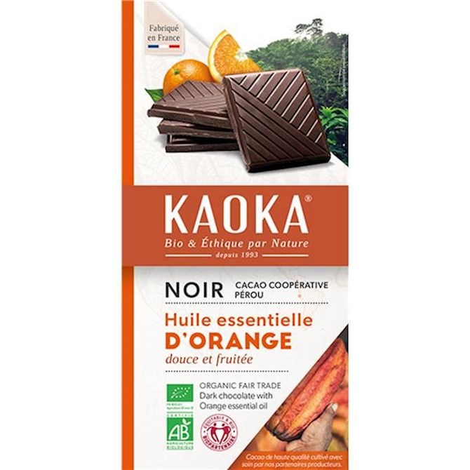 Cuore Di Cacao Chocolateria Dark Chocolate 55% with Orange and ...