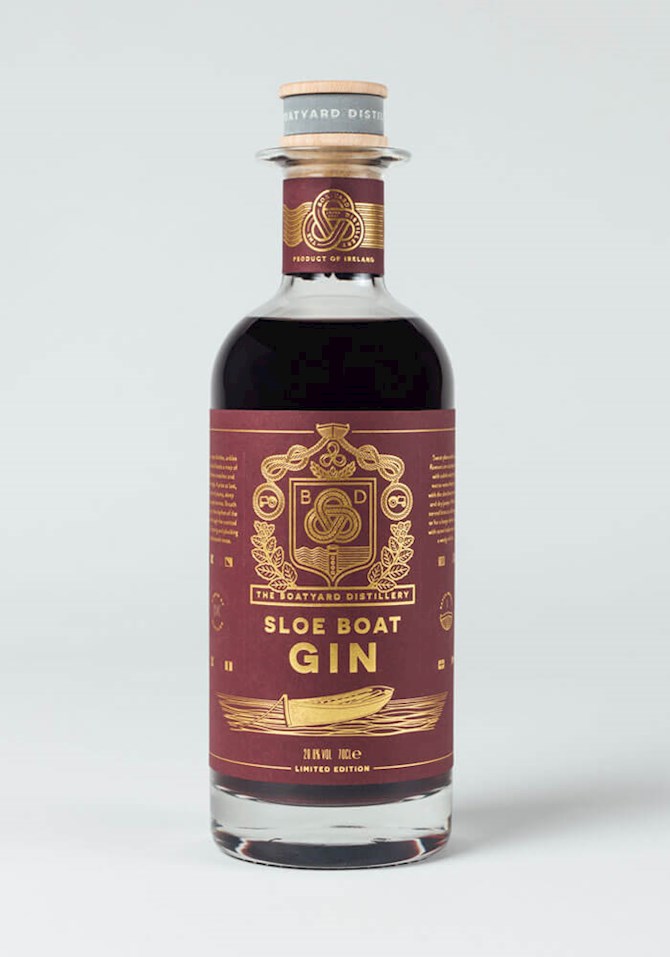 The Boatyard Distillery Ltd Sloe Boat Gin - Best Gourmet Products ...