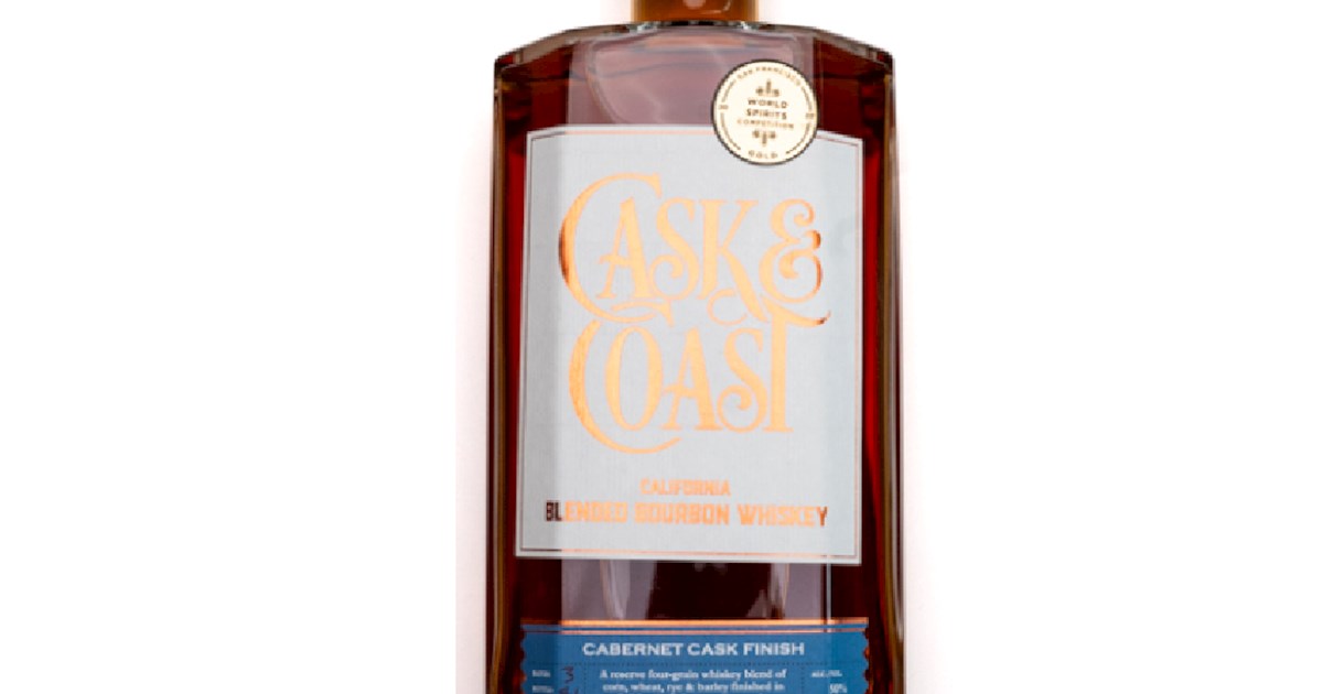 Cask & Coast Cabernet Cask-Finish California Bourbon - Best Gourmet ...