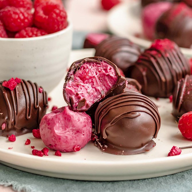 Zangio Chocolate Raspberry Truffle - Best Gourmet Products | TasteAtlas