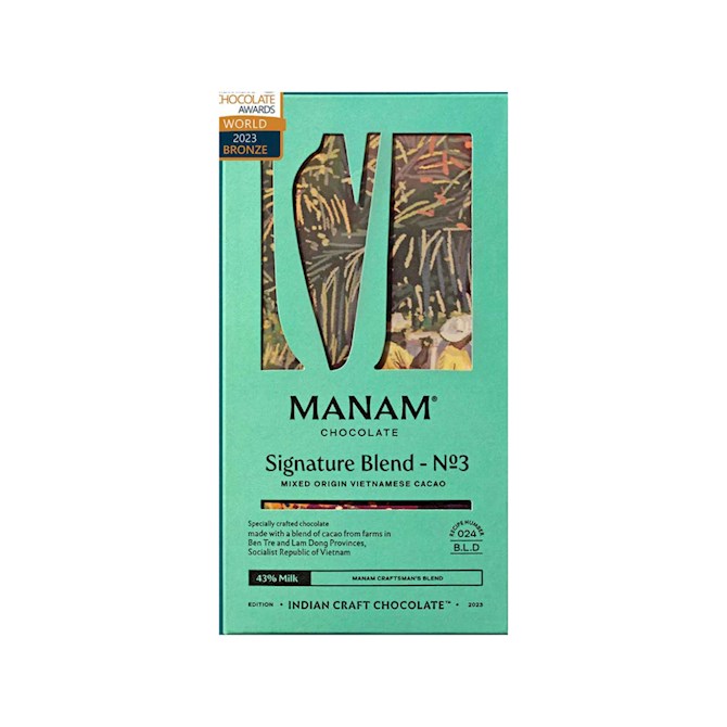 Manam Chocolate 43% Milk, Lam Dong and Ben Tre, Vietnam - Best Gourmet ...