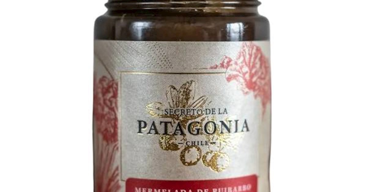 Secreto de la Patagonia Mermelada Artesanal de Ruibarbo con Azúcar ...
