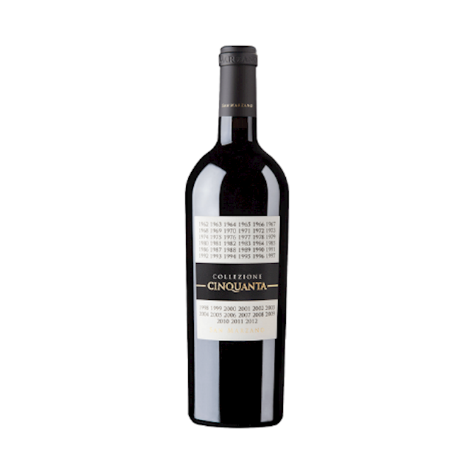 San Marzano Wines Collezione Cinquanta Vino Rosso d'Italia - Best ...