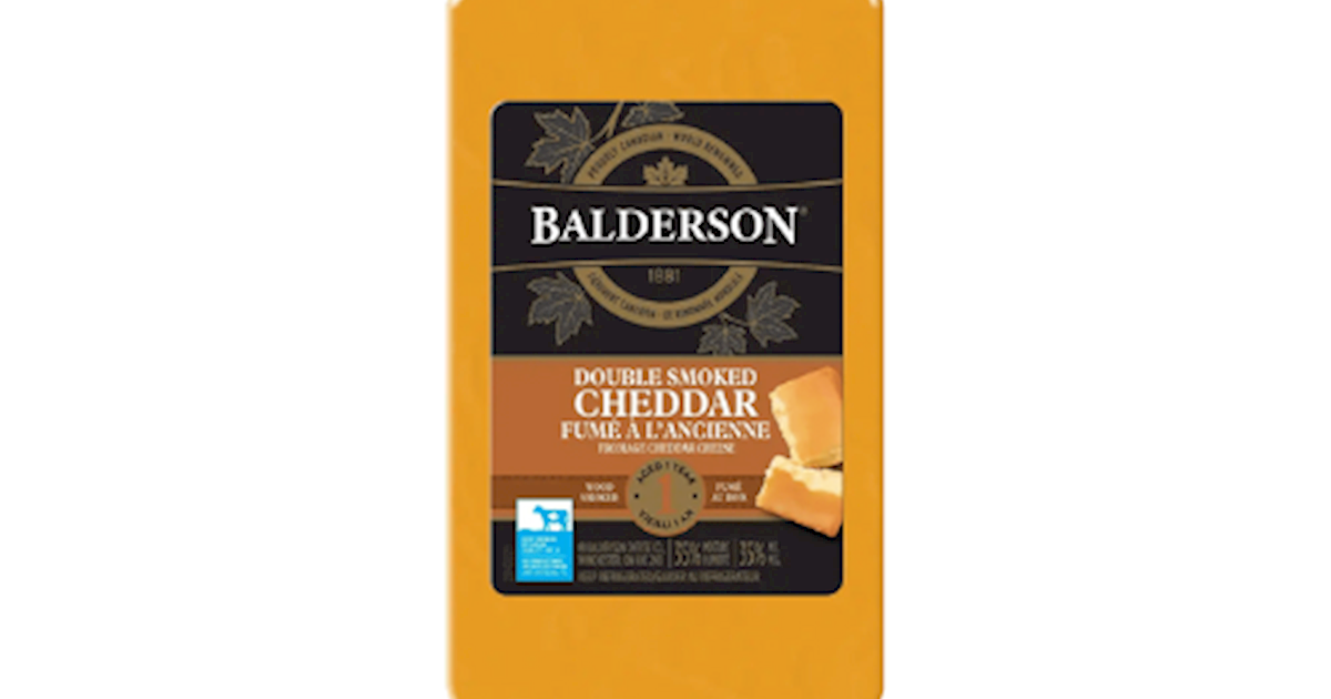 Balderson Cheese Balderson Double Smoked Cheddar - Best Gourmet ...