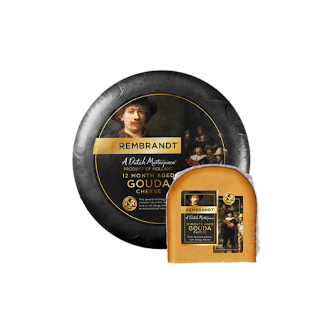 A Dutch Masterpiece Extra Aged Gouda Rembrandt - Best Gourmet Products ...