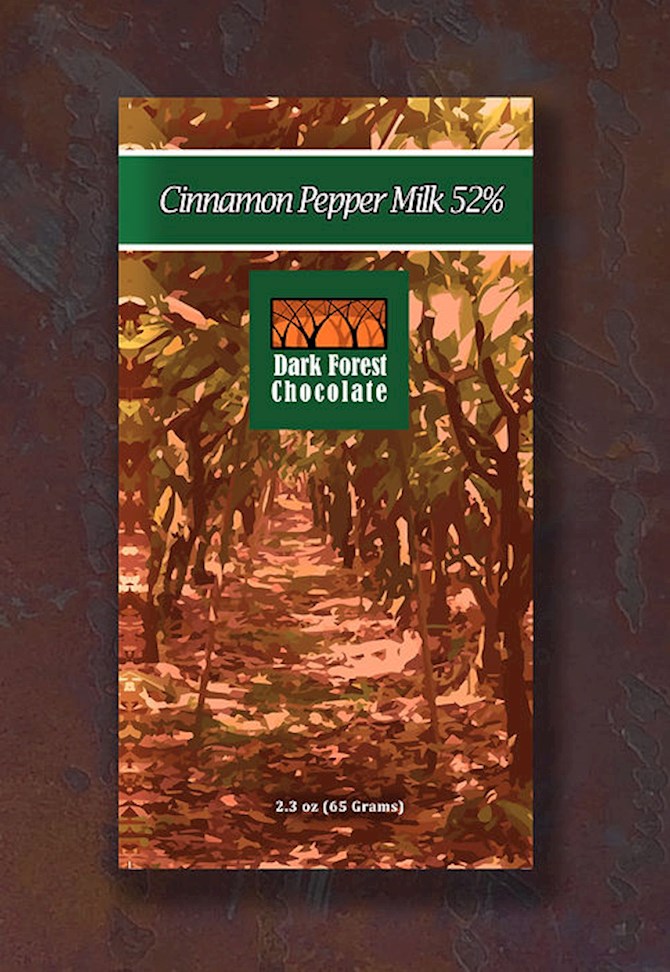 Dark Forest Chocolate Cinnamon Pepper Milk Chocolate - Best Gourmet ...