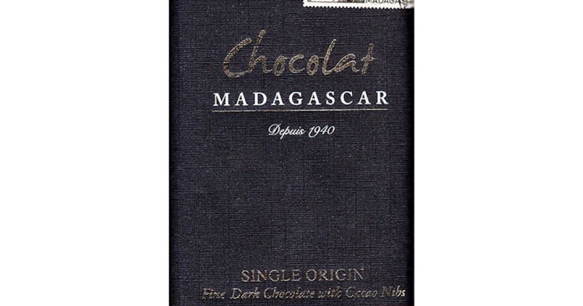 Chocolat Madagascar Dark 68% with Cocoa Nibs - Best Gourmet Products ...