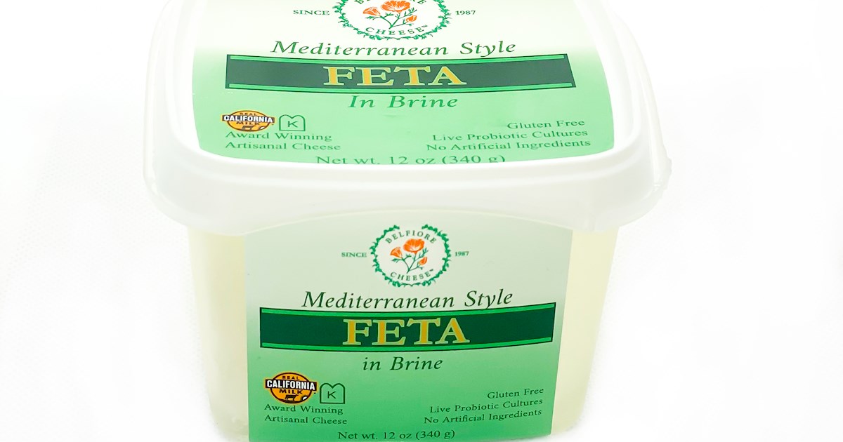 Belfiore Cheese Company Feta - Best Gourmet Products | TasteAtlas