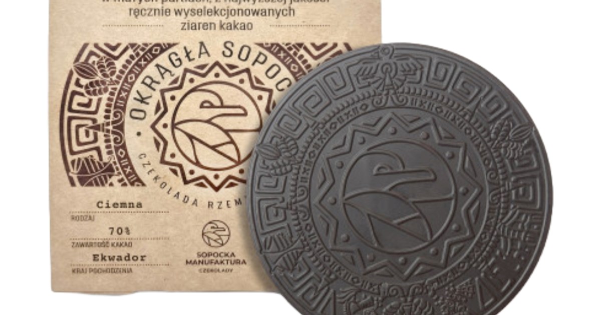 Sopocka Manufaktura Dark Chocolate 70% Cocoa Beans From Nicaragua ...