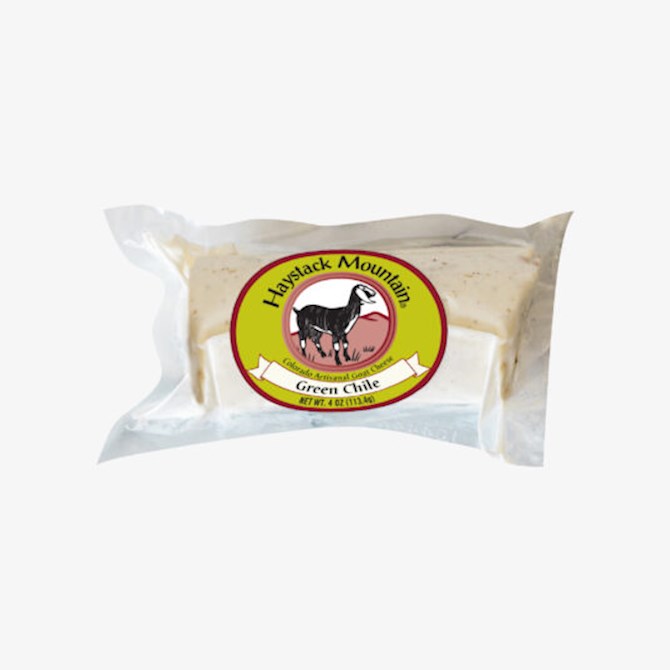 Haystack Mountain Goat Dairy Spreadable Chevre w/Green Chile - Best ...