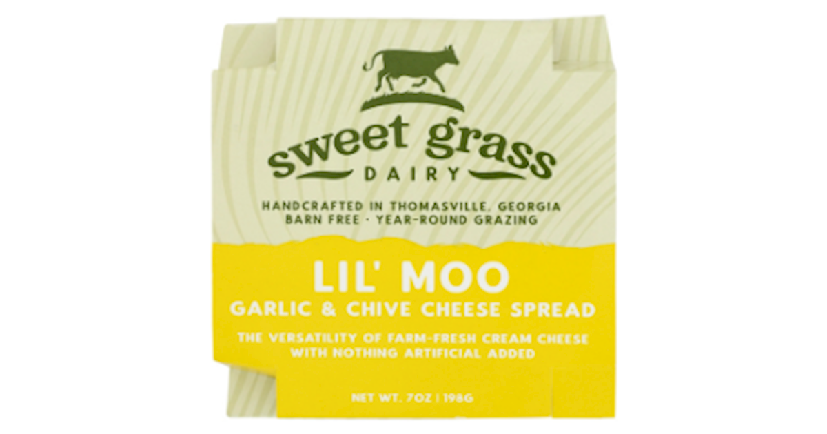 Sweet Grass Dairy Lil' Moo with Garlic and Chive - Best Gourmet ...