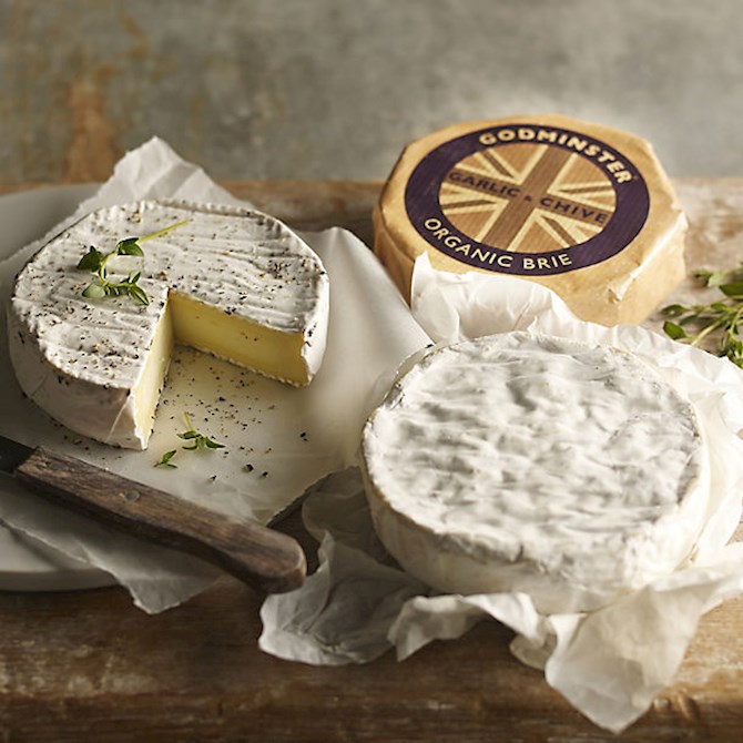 Godminster Traditional Organic Brie - Best Gourmet Products | TasteAtlas