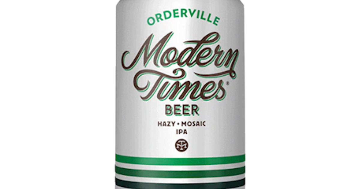 Modern Times Beer Orderville Hazy IPA - Best Gourmet Products | TasteAtlas