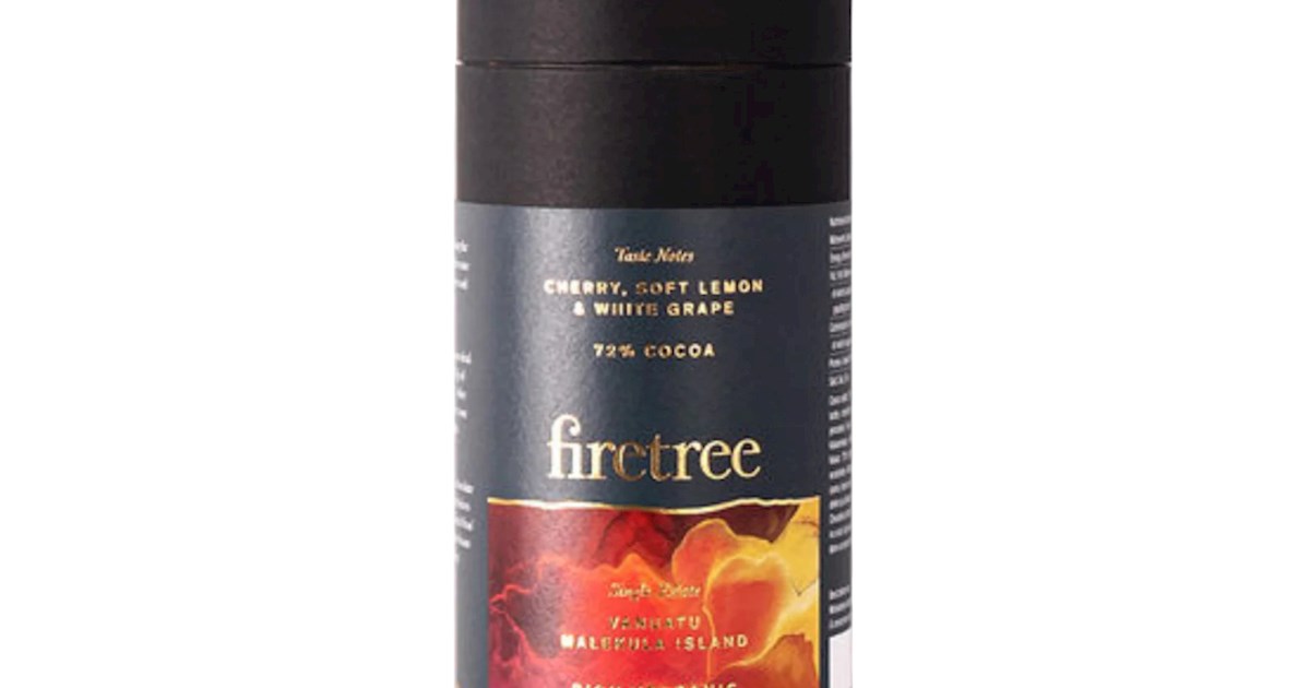 Firetree Chocolate Firetree Vanuatu, Malekula Island 72% cocoa hot ...