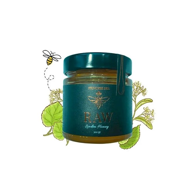 Princess Bee Foodstuff Trading Llc Raw Linden Honey - Best Gourmet ...