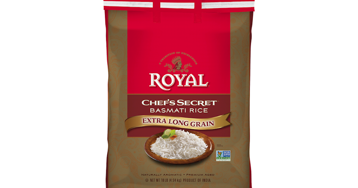 Authentic Royal Chef’s Secret Basmati Rice - Best Gourmet Products ...