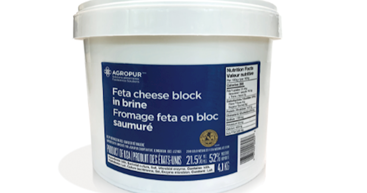 Agropur Feta Cheese - Best Gourmet Products | TasteAtlas